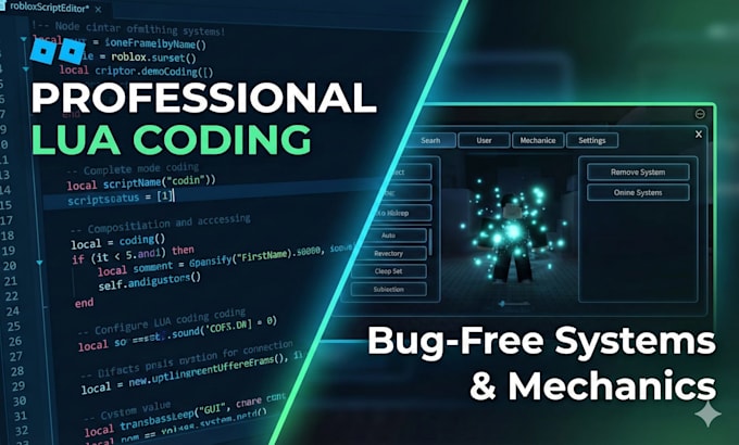 Be your professional roblox scripter and create fast, clean roblox ...