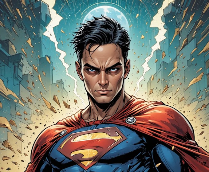 Create detailed comic book cover artwork by Jamiereen | Fiverr