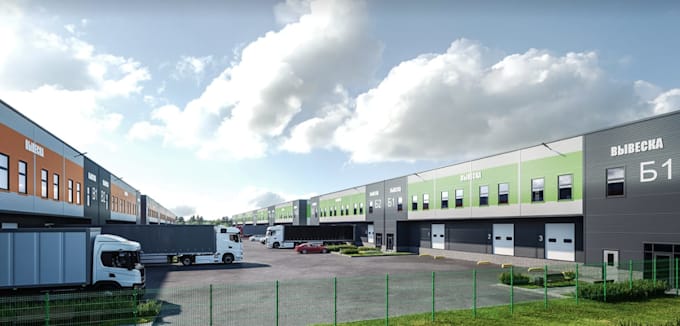 Redesign old commercial space,logistics center, warehouse,manufacturing ...