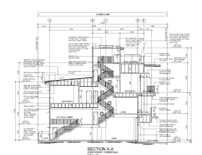 Create structural and framing plan for permit approval with pe stamp by ...