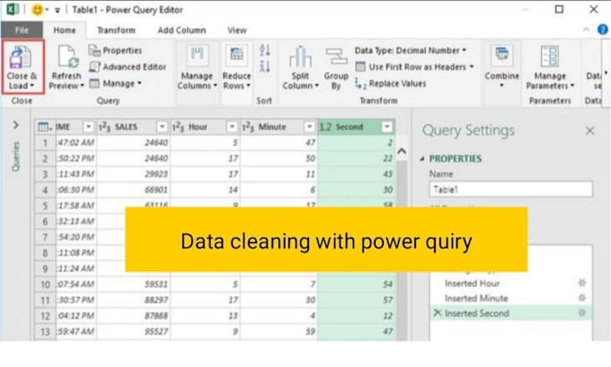 Data cleaning excel power query by Novytech18 | Fiverr