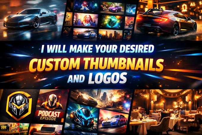 Create eye catching youtube gaming thumbnails by Moazan_sohaib | Fiverr