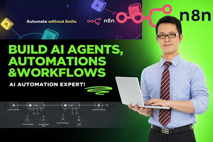 Automatización de ai en n8n flujo de trabajo n8n agente de ai automatización de ai n8n ...