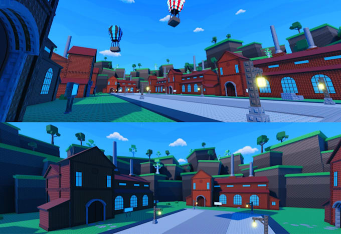 Build roblox game maps roblox building 3d models and scripts in roblox studio by Kabfar | Fiverr