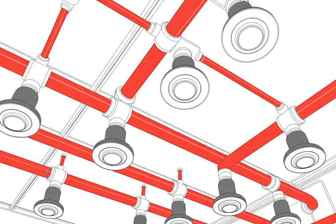 Design fire sprinkler system drawings per nfpa standards by Philips_19 ...