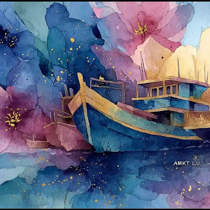 Draw watercolor children story book illustration by De452broughe | Fiverr