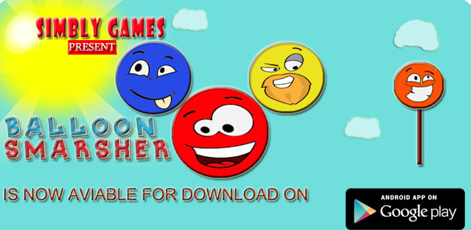 Balloon pop unity 3d app android complete project by Extremriders | Fiverr