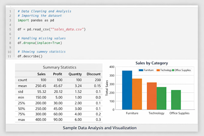 Clean analysis data using python and explain the results by Ruchi_work ...