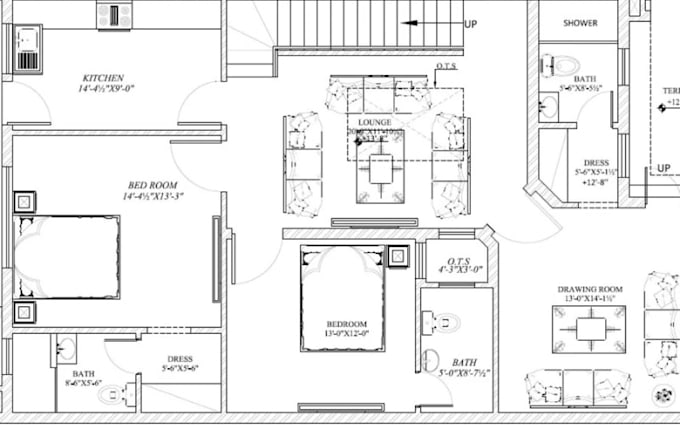 2d revit floor plan mep drawing architectural layout house city plans ...