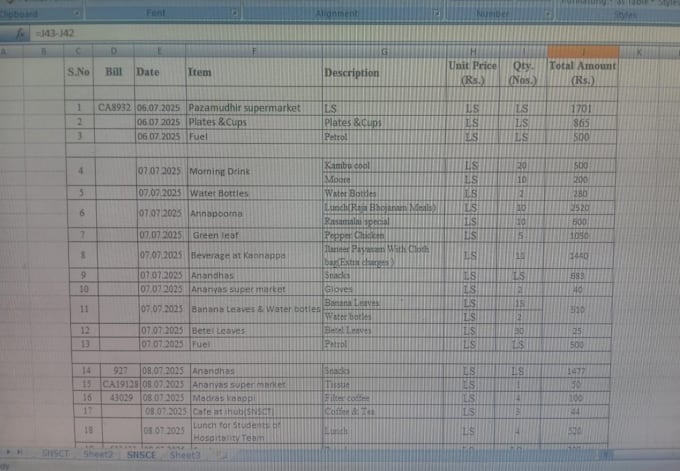 Do accurate data entry, typing, and excel work by Midhun_krishna_ | Fiverr