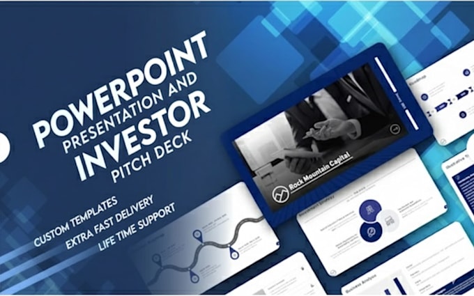 Create pitch deck content writing and design investor pitch deck for ...