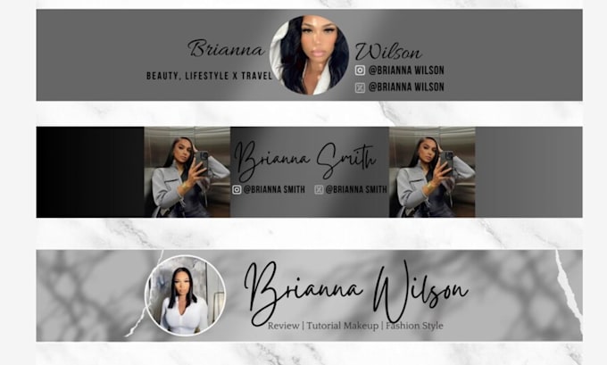 German youtube channel branding banner, logo, thumbnails channel art ...