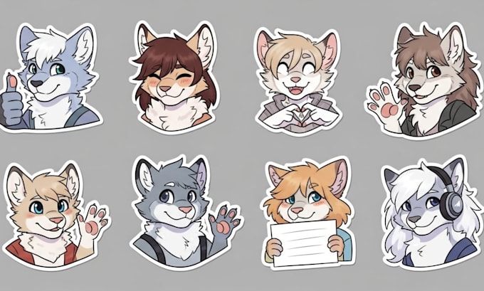 Draw furry telegram sticker nsfw sfw furry sticker animated discord ...