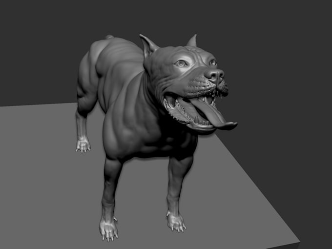 Create 3d animal model, realistic pet sculpt for print, stl file, 3d ...