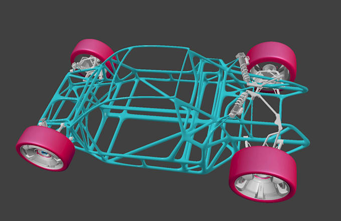 Engineer and design production ready vehicle chassis in solidworks,cad ...