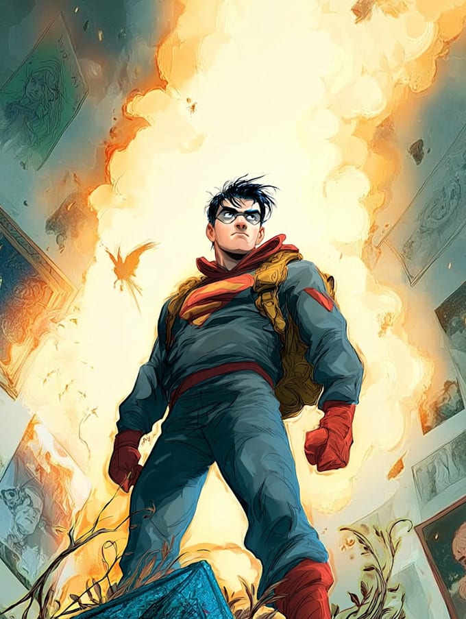 Be your comic book artist for comic book illustration by Gilbertughes ...