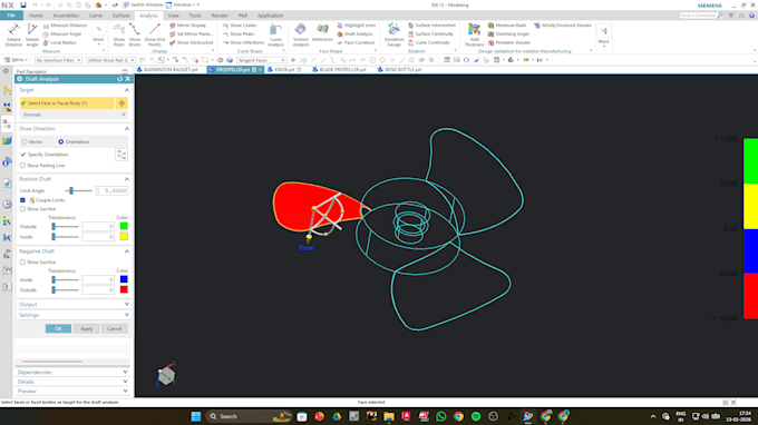 Check draft angle and basic moldability of your plastic part by ...