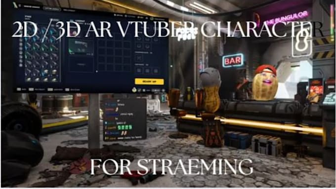 Create a custom ar vtuber avatar with face tracking for streamfog ...