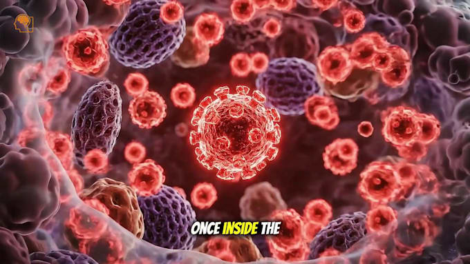 Create medical animation viral infection medical mechanism pharma by ...
