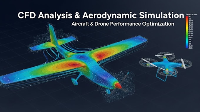 Perform cfd analysis for uav drone aerodynamic simulation by Aerodesign ...