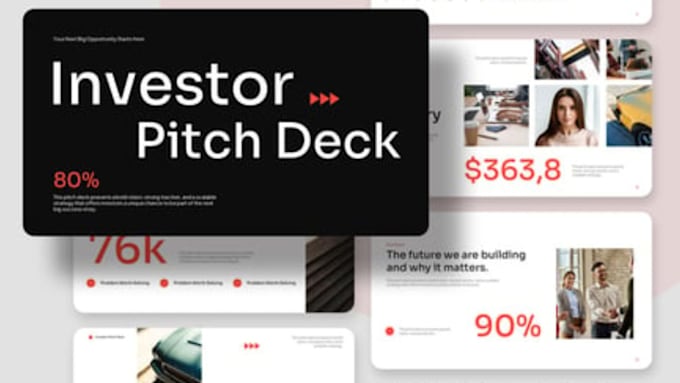 Redesign powerpoint presentation, revamp, improve, update investor ...