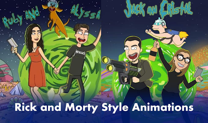 Create south park, family guy, simpsons, rick and morty, spongebob 2d ...