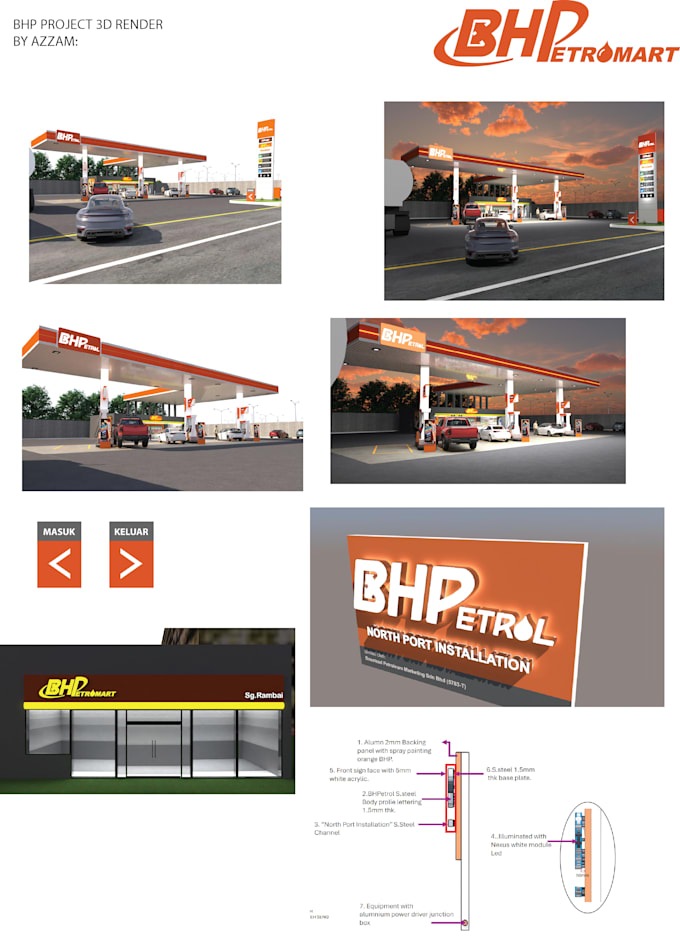 Do something really good at 3d rendering and visual by Azzam282 | Fiverr