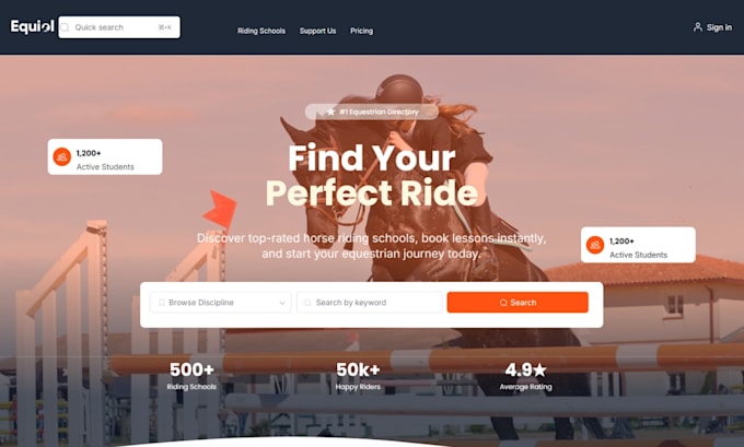 Develop a unique, custom made and fully functional directory website by ...