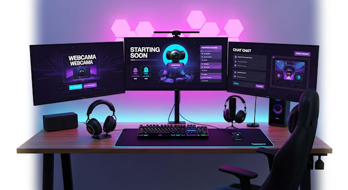 Stream overlay twitch overlay twitch package panel kick overlay by ...