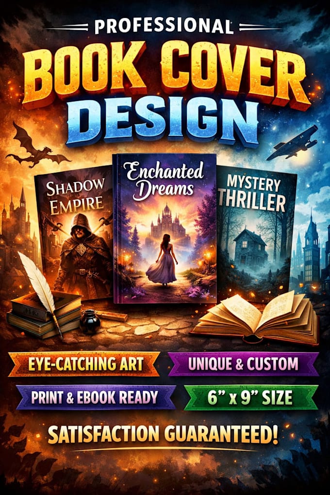 Book cover design ebook design book cover and formatting design kindle ...