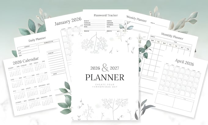 Do german 2026 canva digital planner template for etsy printable pdf by ...