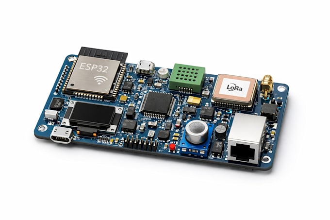 Develop iot system using raspberry pi arduino esp32 and custom pcb ...
