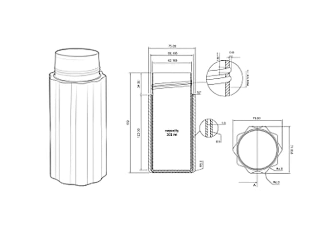 Create professional technical drawing, product design, and product ...