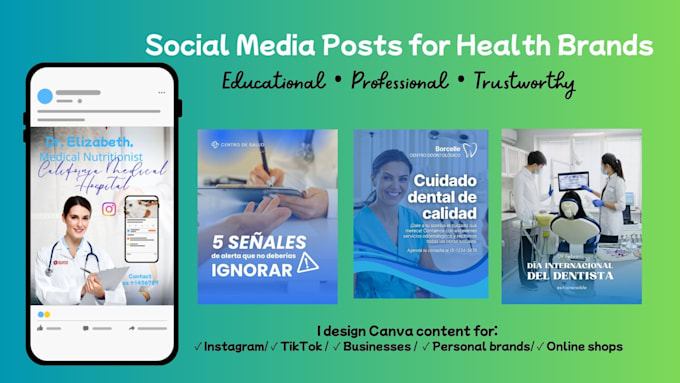 Design professional canva posts, infographics or presentations by ...