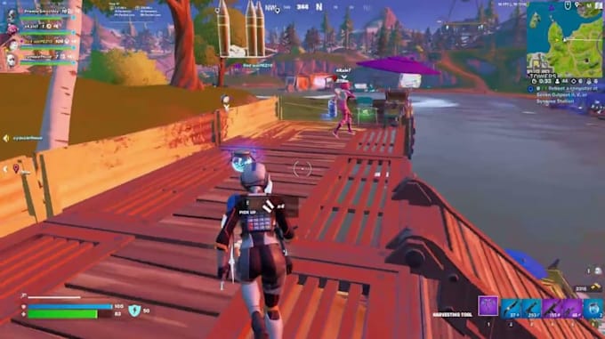 Create uefn fortnite map, red vs blue, 2v2, zone war pillar map, ffa ...