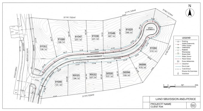 Design accurate land subdivision and site plan layouts using autocad by ...