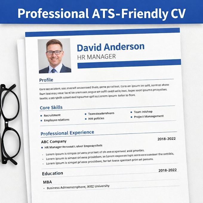 Write a professional ats friendly cv resume and cover letter by ...
