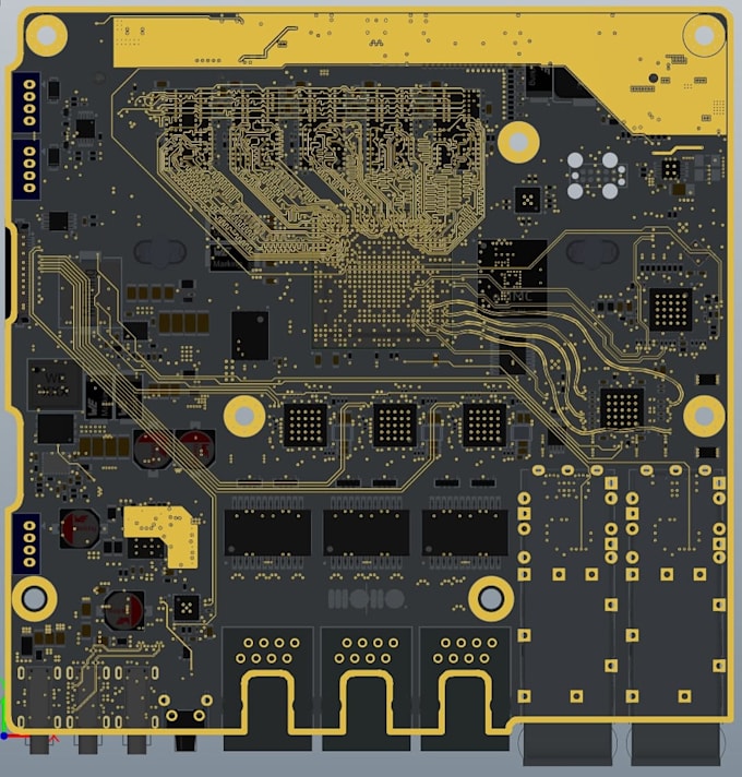 Do professional pcb design, pcb layout, schematic and circuit design by ...