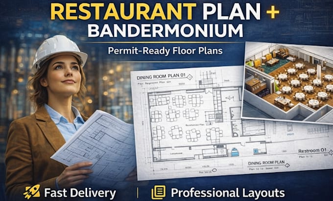 Design professional restaurant plans, banquet and ballroom layouts for ...