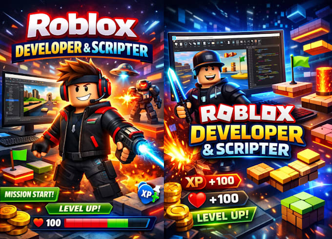 Script roblox games, combat systems, obbies, and custom roblox studio ...