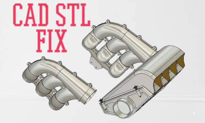 Repair, optimize modify stl obj step files fix 3d models for 3d ...