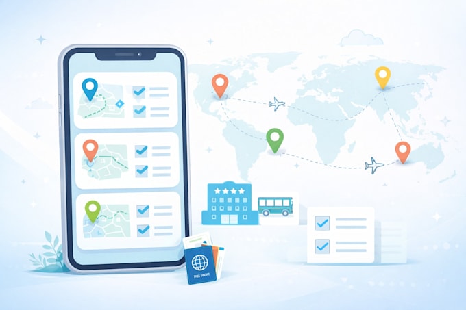 Create a detailed travel itinerary for your trip by Jatin_awankar | Fiverr