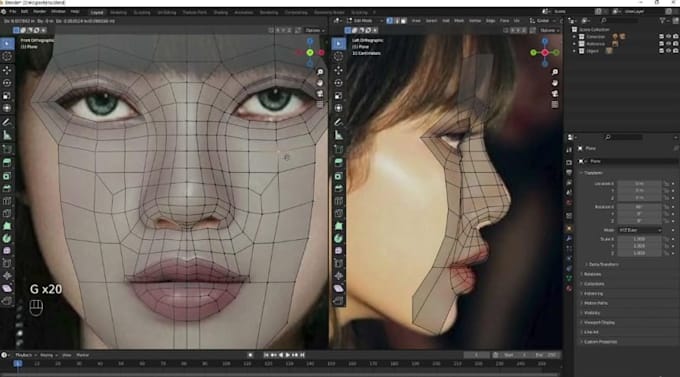 Model rig sculpt fix 52 arkit blendshape any character cc4 5 zbrush ...