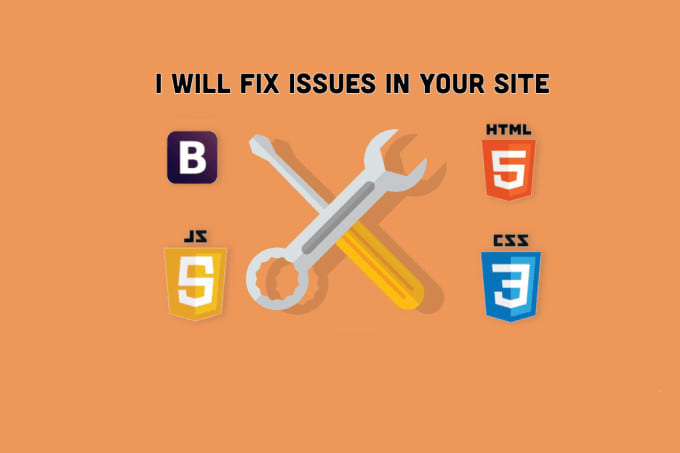 Fix Any Htmlcss Js Jqueryphp Errorsbugs Or Issues By 