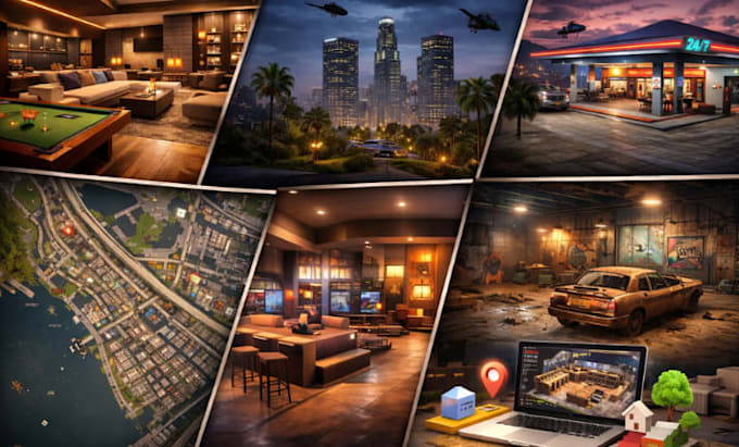 Create custom fivem mlo, interior design, and maps for your fivem ...