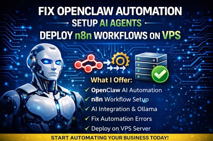 Configuration d'un agent ai open claw, correction du workflow d ...