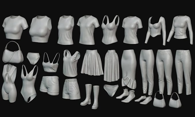 Second life 3d clothing mesh vrchat sansar peds sims fivem y2k fashion ...