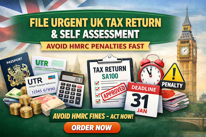 File urgent uk tax return self assessment and avoid hmrc penalties fast ...