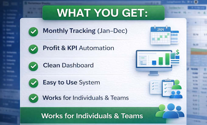 Build 2026 performance tracker in google sheet automation for project ...