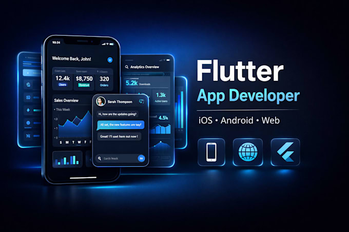 Développer une application flutter, flutterflow mobile pour ios ...